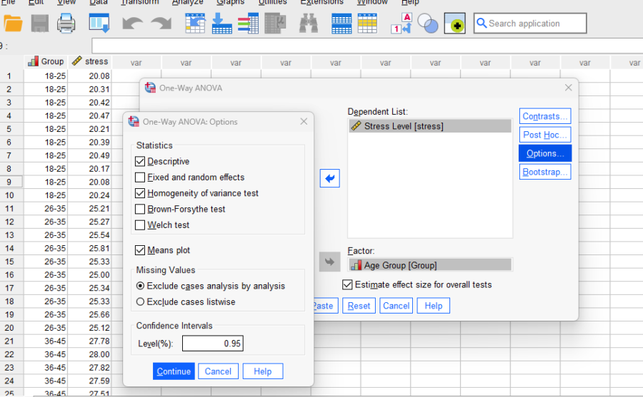 How To Do One Way Anova In Spss Spss Analysis Help