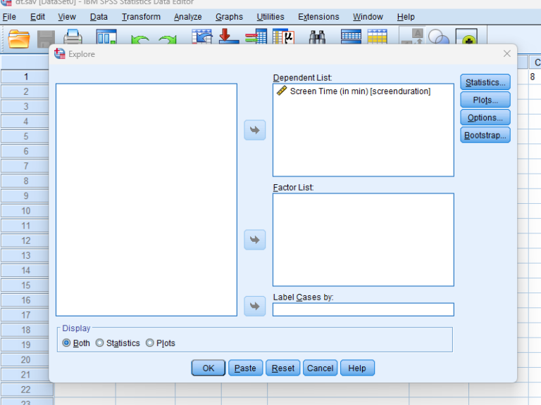 Normality Test in SPSS - Explained, Performing, Reported