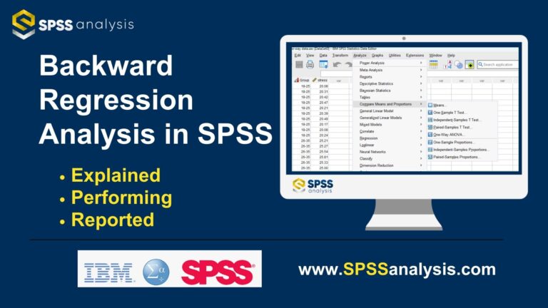 Backward Regression In Spss Explained Performing Reported