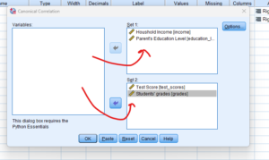 Canonical Correlation in SPSS - Explained, Performing, Reported