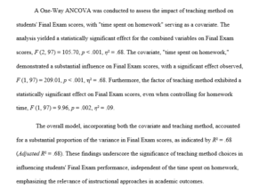 ANCOVA in SPSS - Analysis of Covariance - Explained, Performing