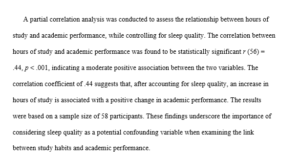 Partial Correlation Test in SPSS - Explained, Performing, Reported