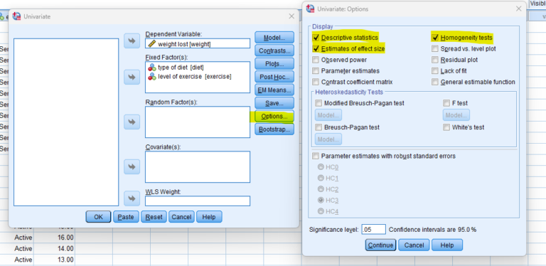Two Way ANOVA in SPSS - Explained, Performing, Reported