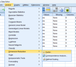Principal Component Analysis in SPSS- Explained, Performing