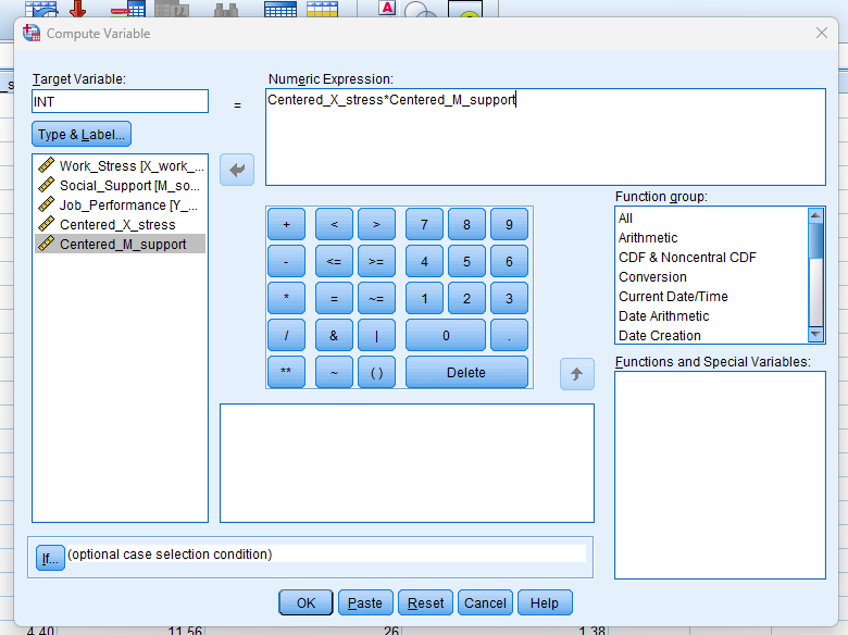 Moderation Analysis in SPSS - Explained, Performing, Reported