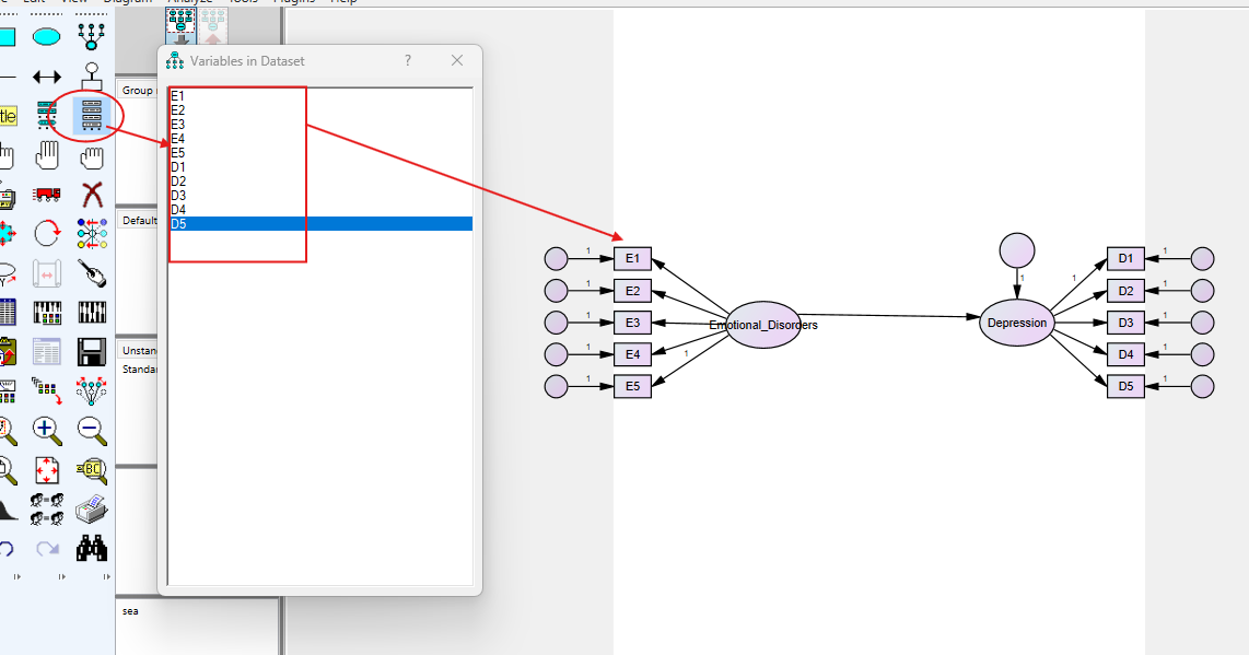 SEM in SPSS AMOS Statistics - Explained, Performing, Reported
