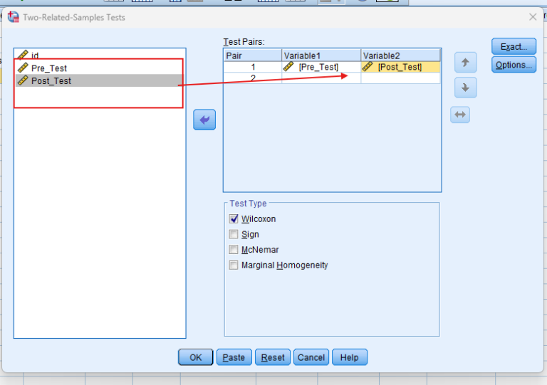Wilcoxon Signed-Rank Test in SPSS - Explained, Performing
