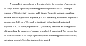 Binomial Test in SPSS - Performing, Explained, Reported