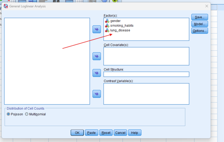 General Loglinear Analysis in SPSS - Explained, Performing