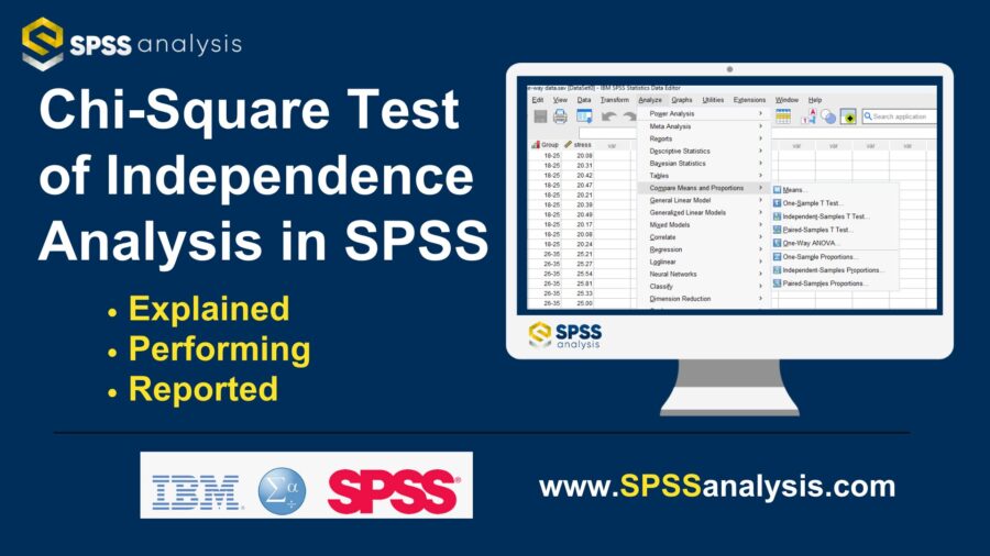 Chi-Square Test of Independence in SPSS - Explained, Performing