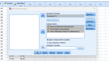 Discriminant Analysis in SPSS - Explained, Performing, Reported