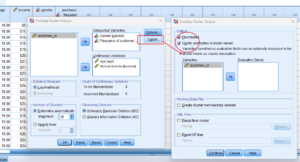 Two-step Cluster Analysis in SPSS - Explained, Performing, Report