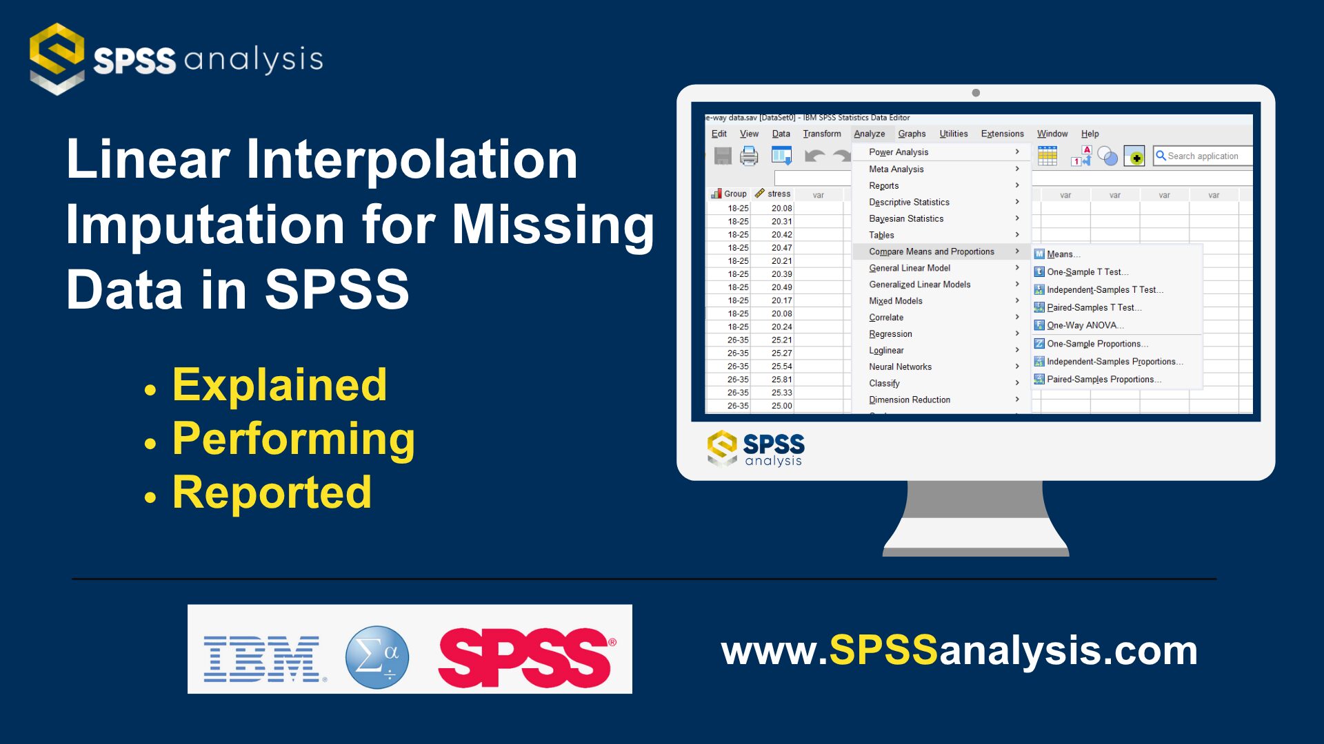 Linear Interpolation Imputation For Missing Data In Spss