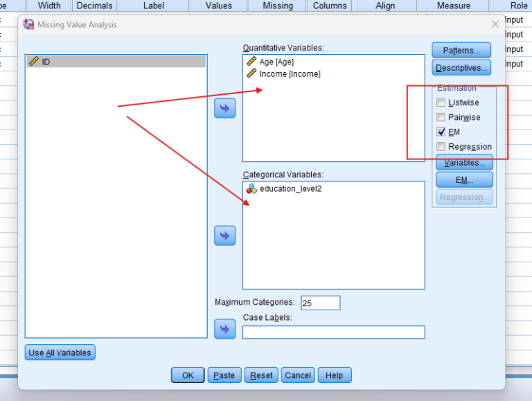 Little’s MCAR Test in SPSS - Explained, Performing, Reported
