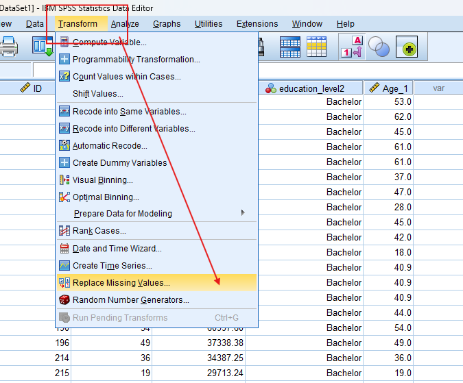 Replacing Missing Values In SPSS RMV Explained Performing Replacing Missing Values In SPSS RMV Explained Performing