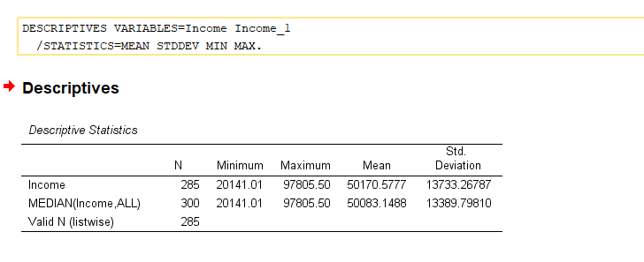 Median Imputation For Missing Data In Spss Explained Perform